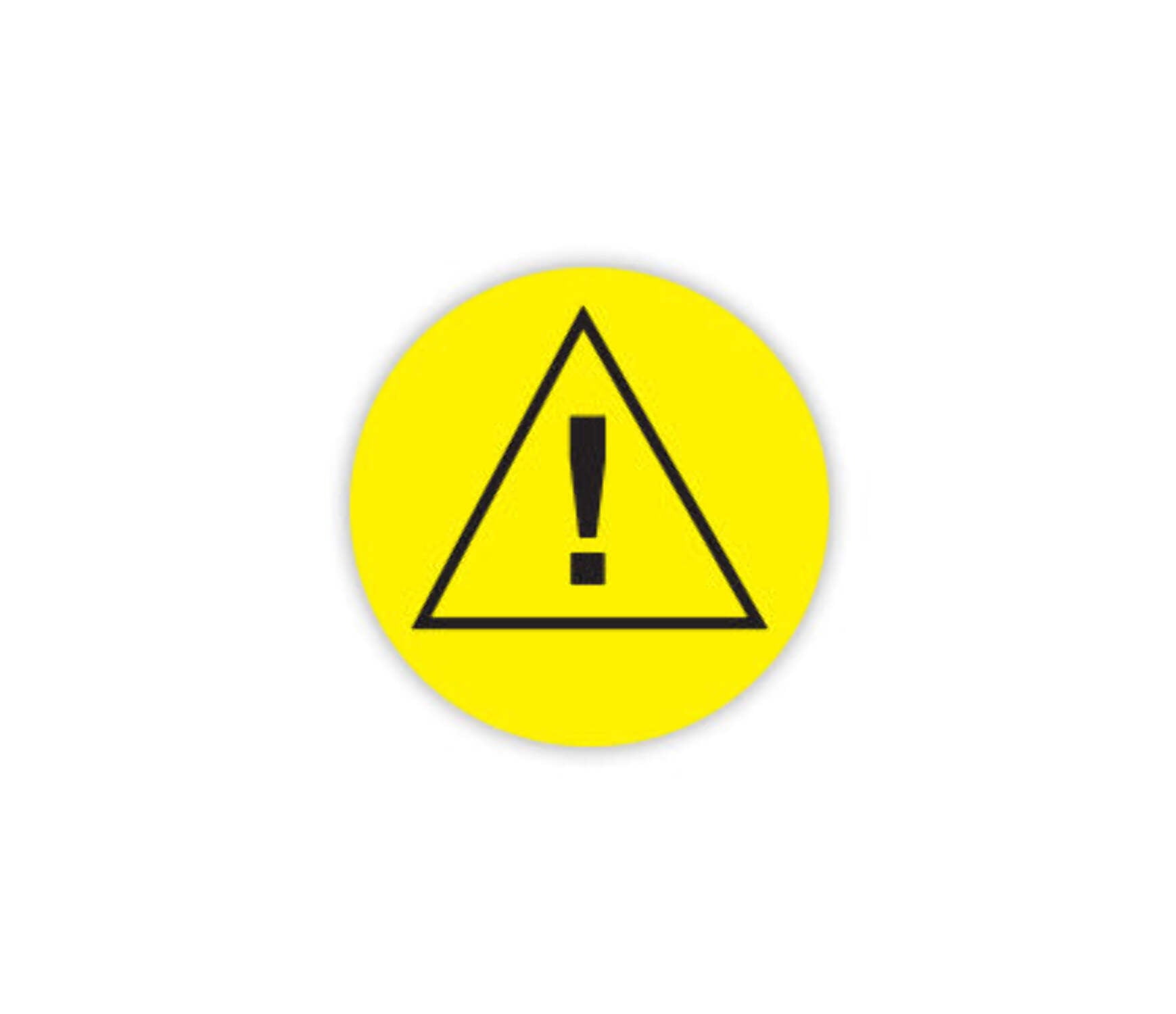 3/4" Permanent Universal Warning Labels Labels - Walmart.com