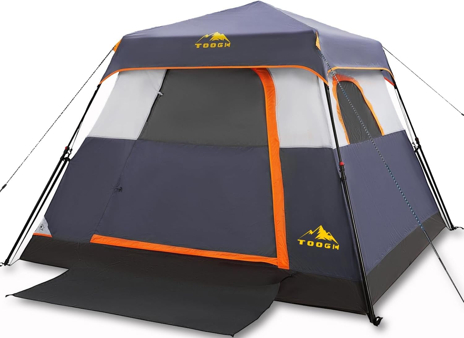 3/4 Person/6 Person Camping Tent Fast Cabin Tent with Instant Setup ...