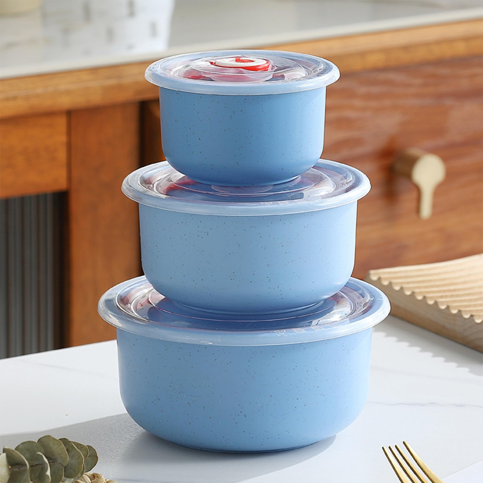3/4-Piece Bento Box Set with Lids Sealed Food Storage Containers ...