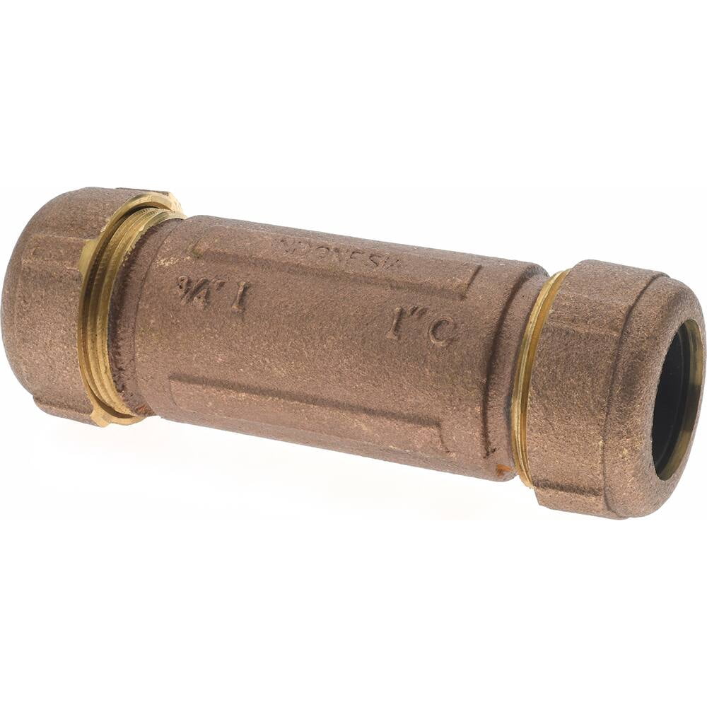 3/4" Pipe, 1" Copper Tube, Brass Compression Pipe Coupling - Walmart.com