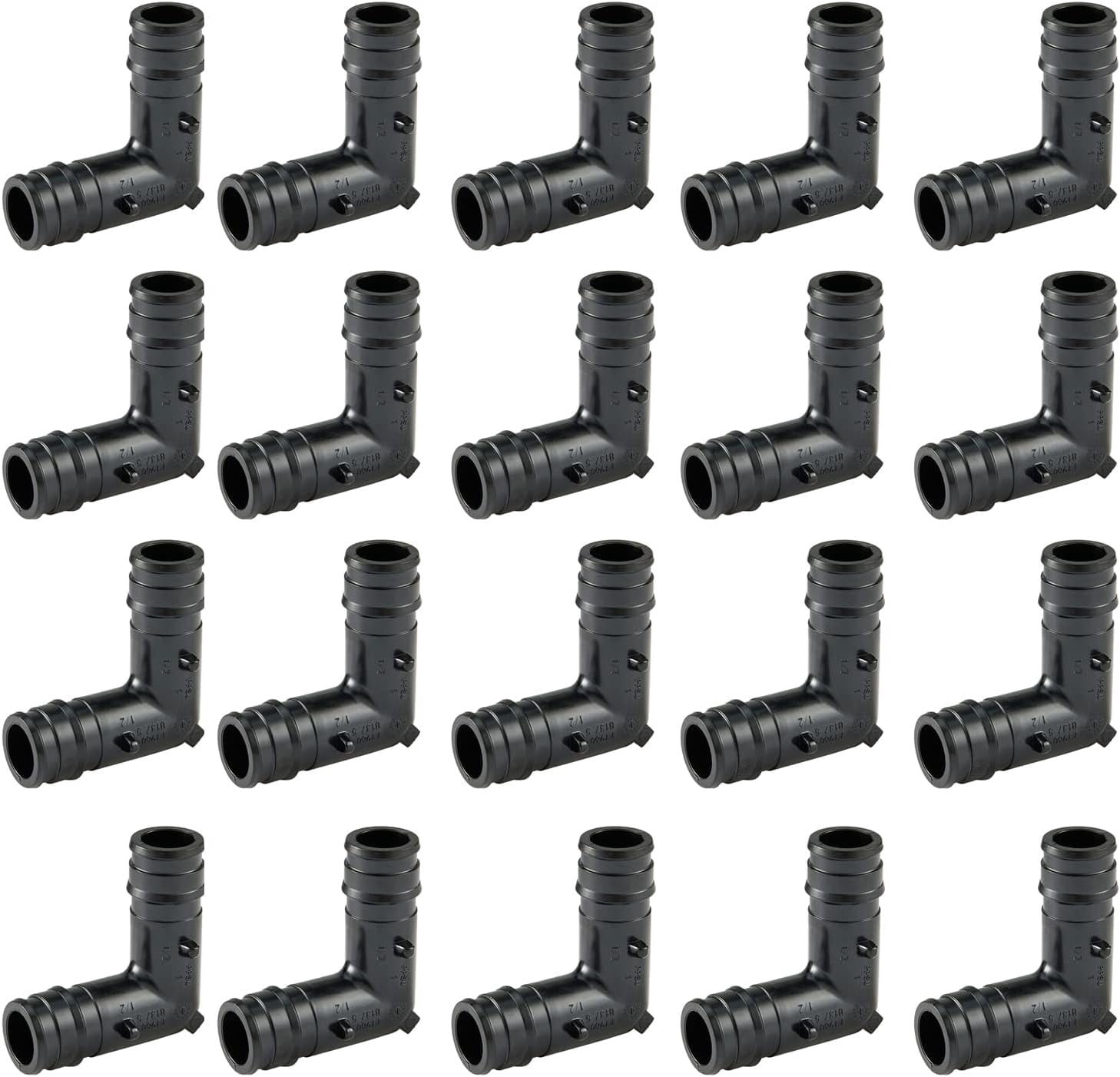 3/4" Poly PEX A Expansion Fitting,20 Pack 90 Degree Elbow PPSU PEX ...