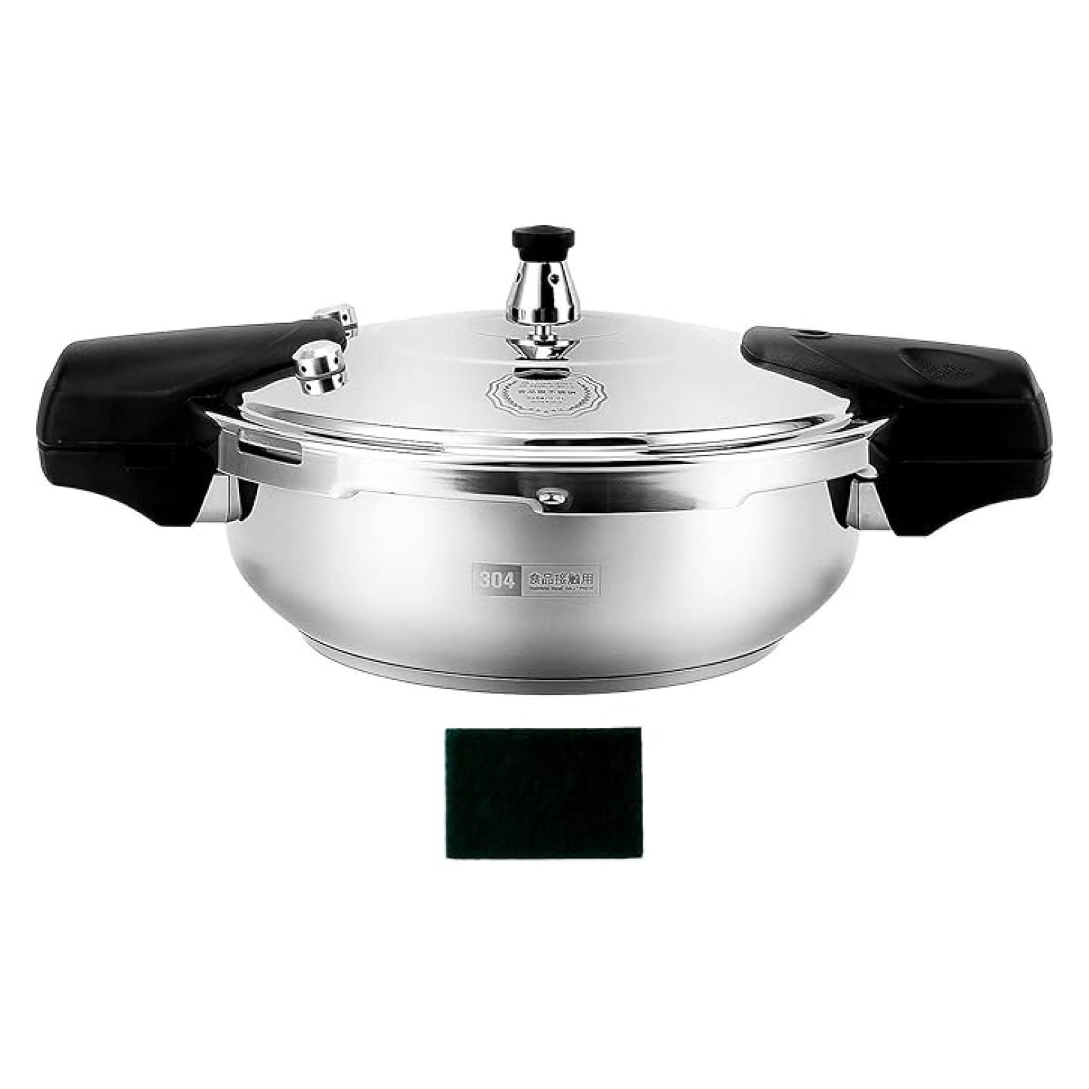 3.4 Quart Stainless Steel Pressure Cooker, 7inch/18cm Pressure Cooking ...