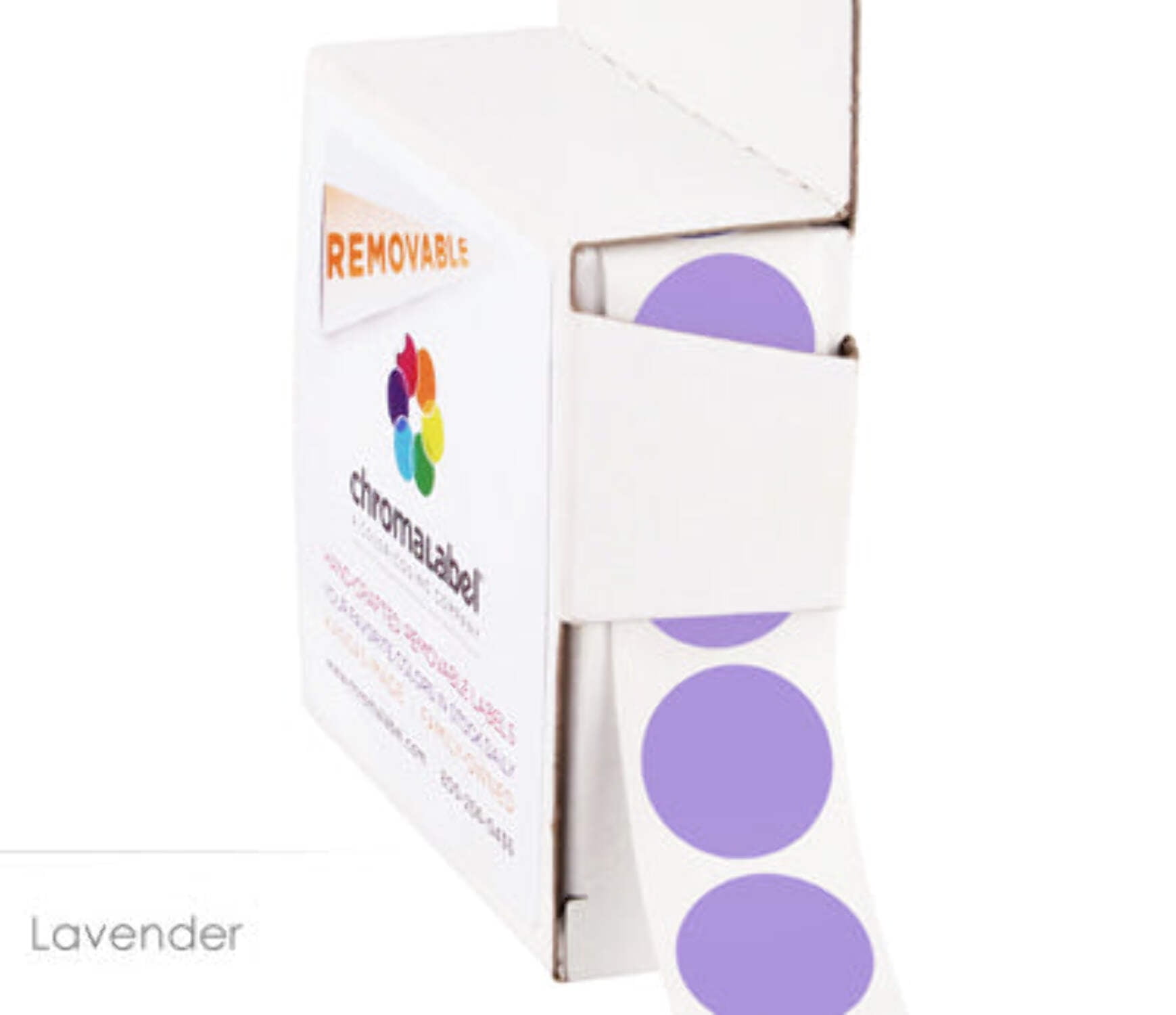 3/4" Removable Round, Color-Code Dots: 250/Box - Walmart.com