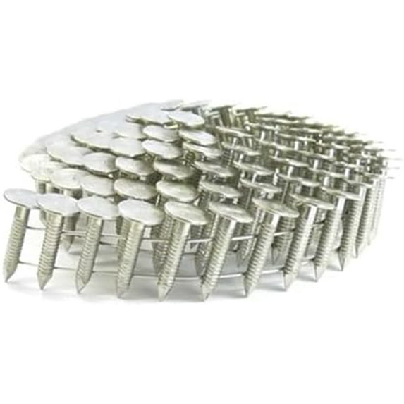 3/4" Ring 304SS Coil Roofing Nails 600ct$$Hardware - Walmart.com