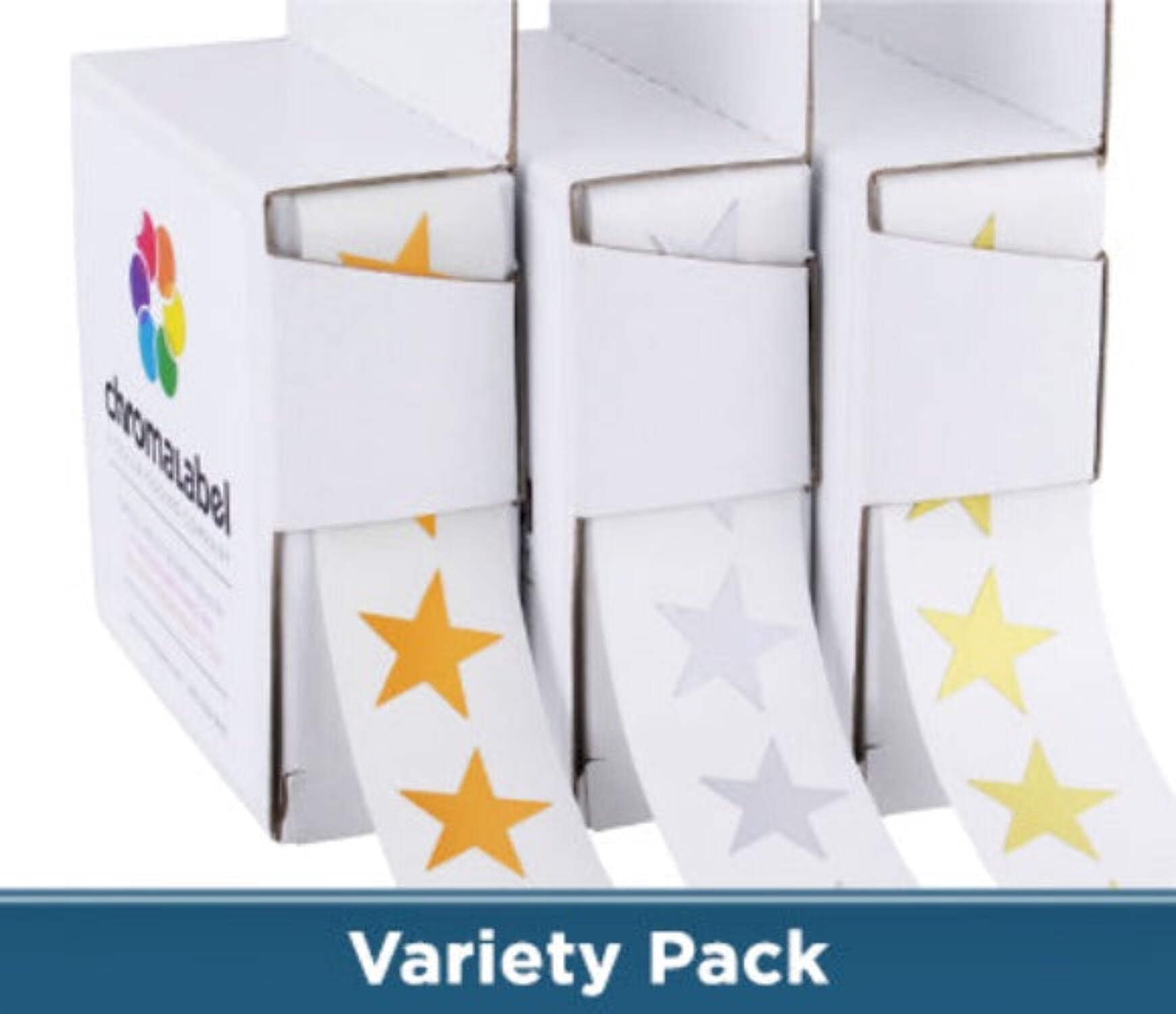 3/4" *STAR* Stickers Kit (Gold, Silver, Bronze): 3,000/Kit - Walmart.com