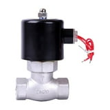 3/4" Stainless Steel Steam Solenoid Valve Water Valve 220 Acid And ...