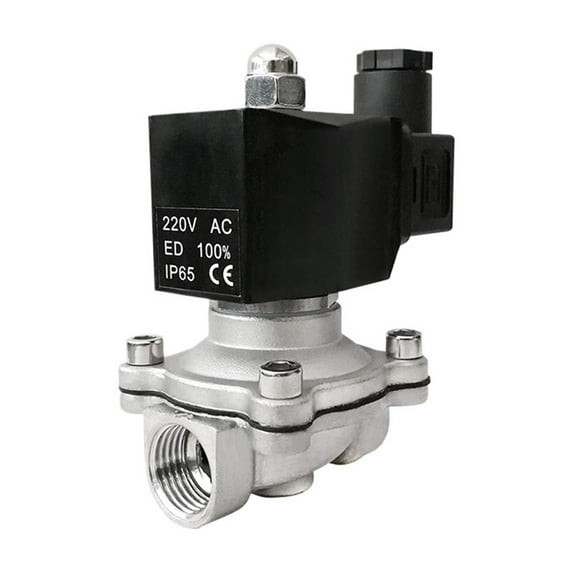 3/4" Stainless Steel Water Solenoid Valve 12v 24v 220 110 Normally ...