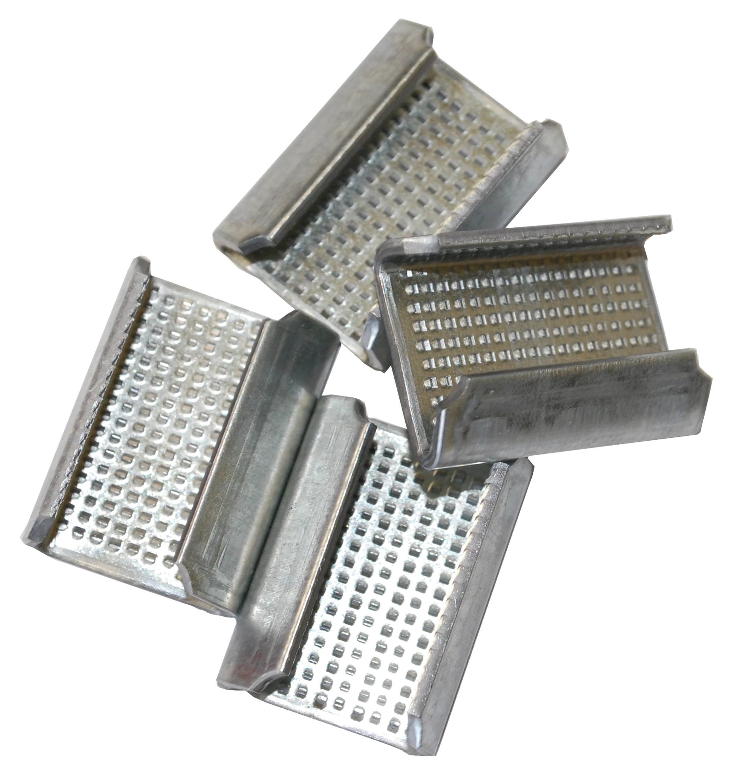 3/4" Symmetrical Snap-On Serrated Seals for Poly Strap - Case of 1,000 ...