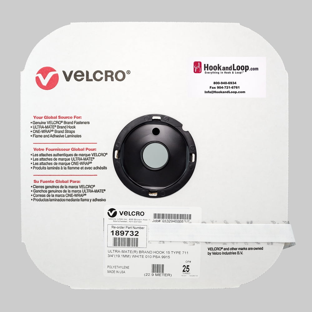 3/4" - VELCRO® Brand ULTRA-MATE® Hook 711 Pressure Sensitive Adhesive ...