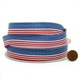 3/4" X 25 Yards American Flag Grosgrain Ribbon by Paper Mart - Walmart.com