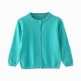 3-4 Years Toddler Girls Knitted Cardigan Sweater Kids Plain Warm ...