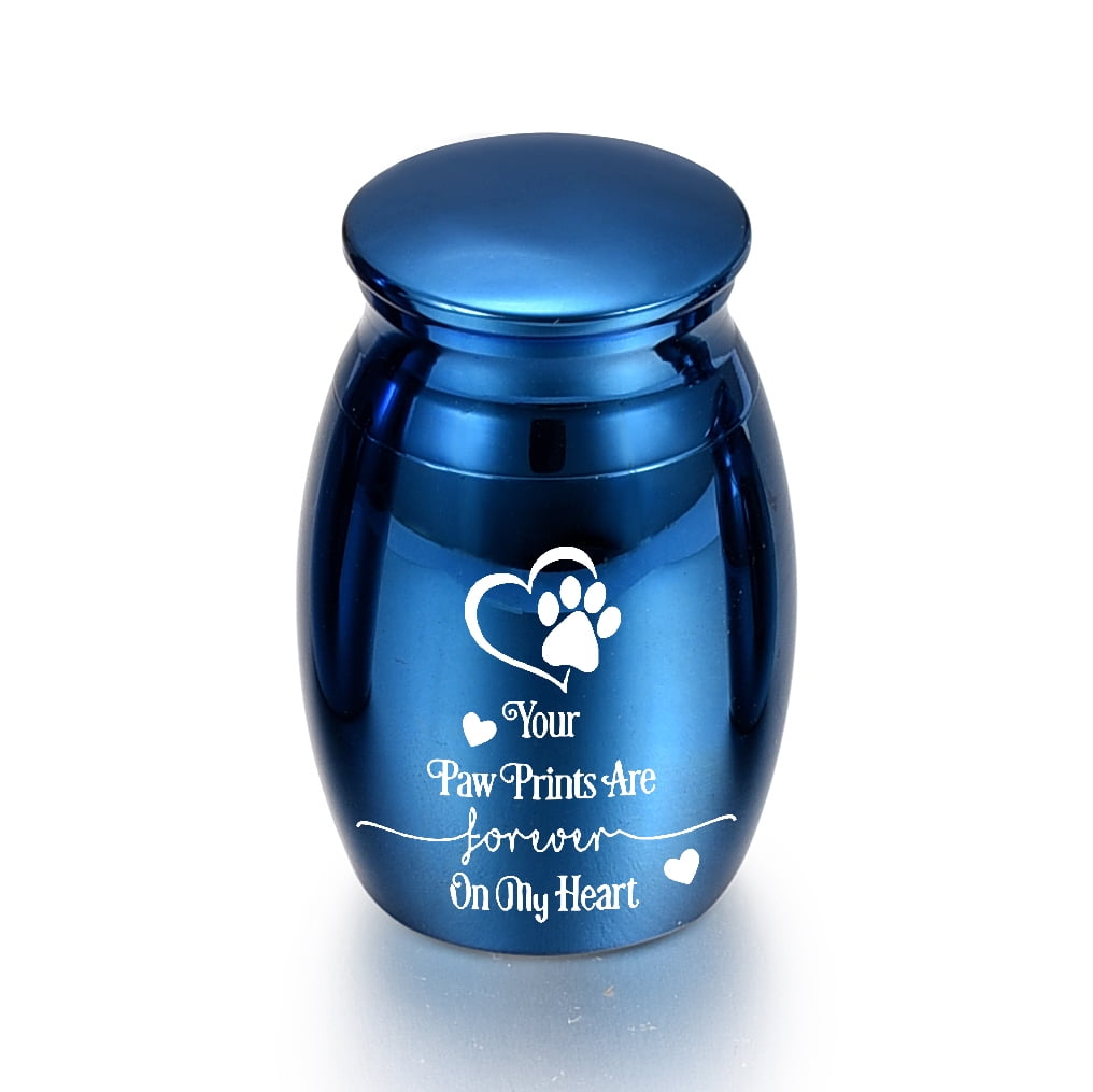 3*4 cm Small Pet Cremation Keepsake Urn for Ashes Holder Miniature ...