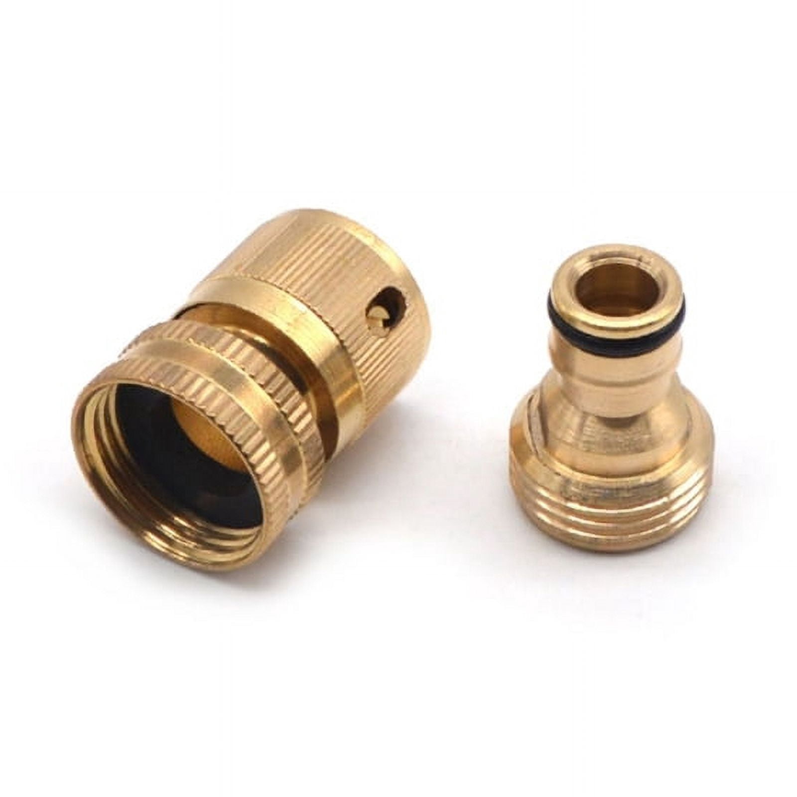 3/4 inch Brass Garden Water Adapter 3/4'' Thread Faucet Quick Connector ...