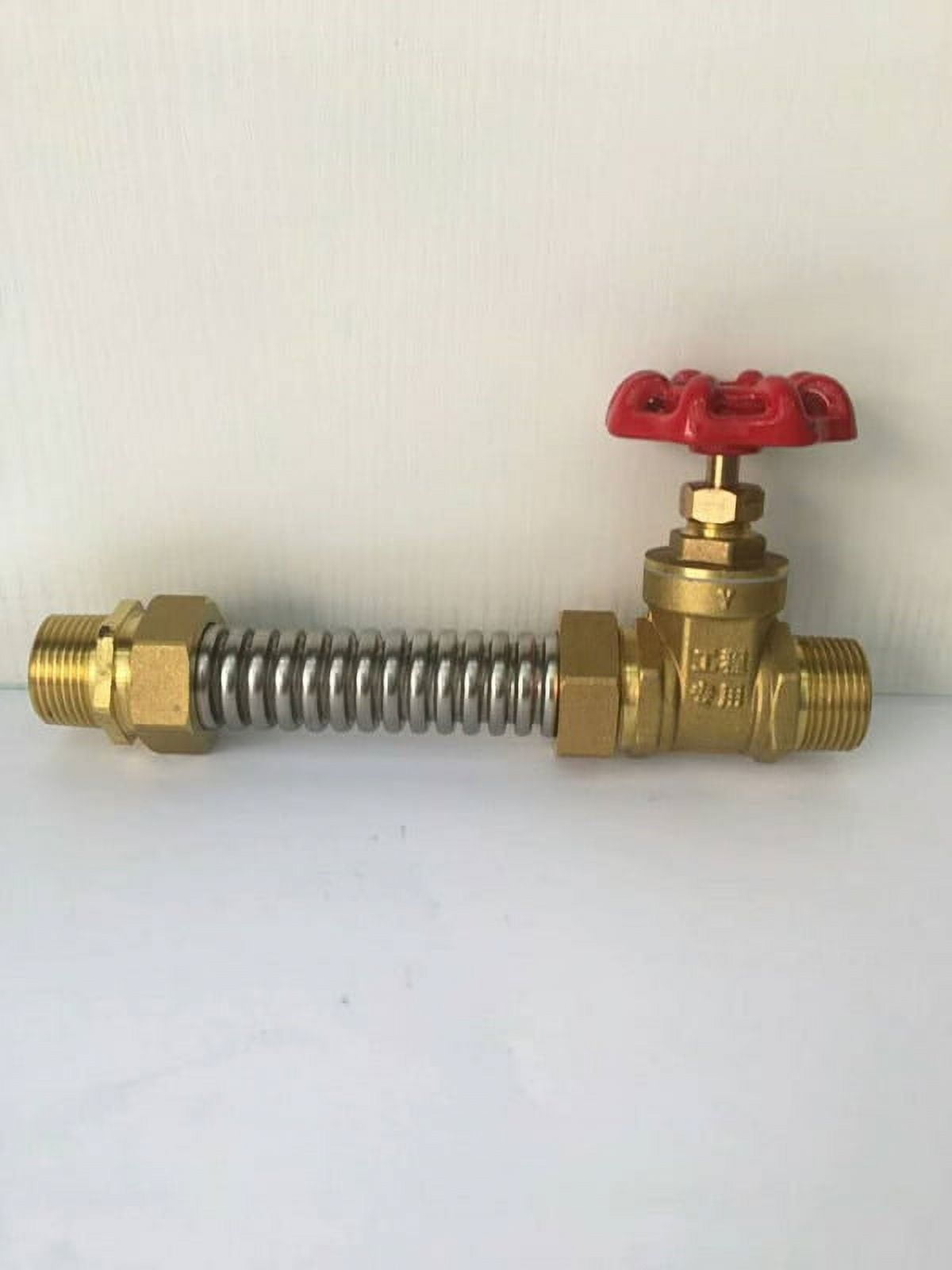 3/4 inch Brass Gate Valve DN20 Male Thread Central Air Conditioning Fan ...