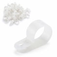 3/4-inch R-type Cable Clamps 500-pack Wire Nylon Management Clips Uc-5 ...