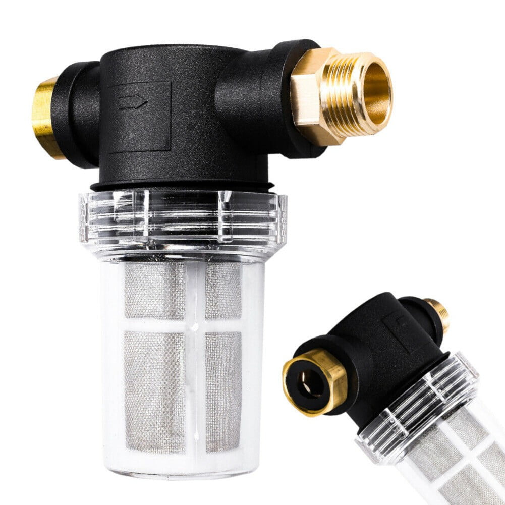 3/4 inch Water Filter for High Pressure Cleaner, Removable Plastic ...