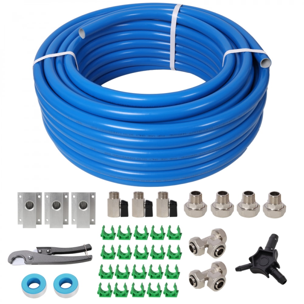 3/4 inch x 100 feet Tubing and Aluminum Outlet Blocks,High Quality PEX ...