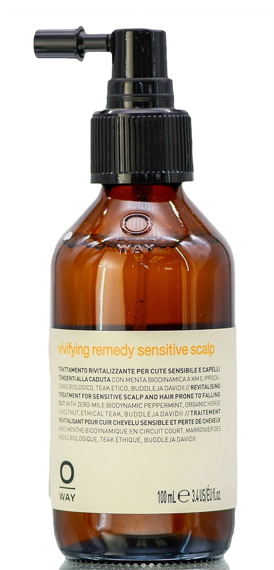 {3.4 oz} Oway Vivifying Remedy Sensitive Scalp w/ SLEEKSHOP Hair Rat ...