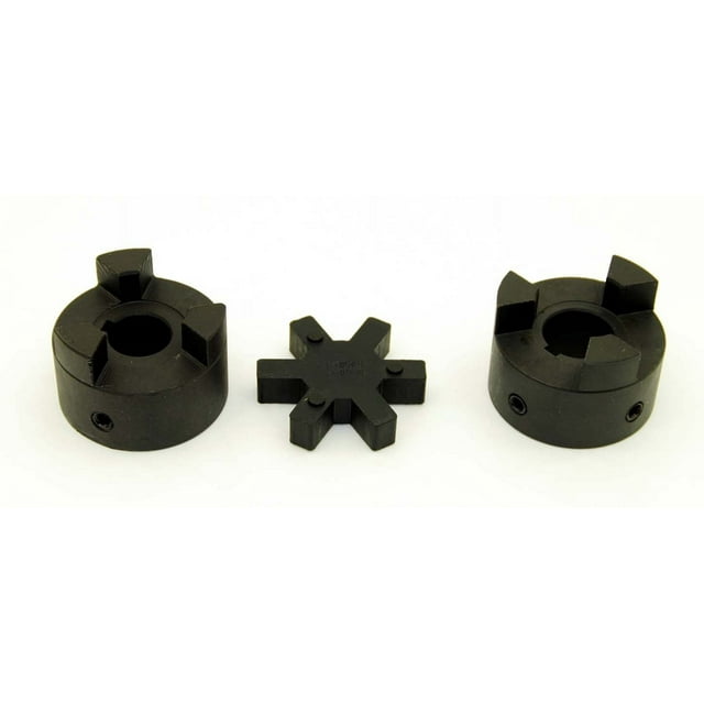 3/4" to 1-1/8" L095 Flexible 3-Piece L-Jaw Coupling Coupler Set ...