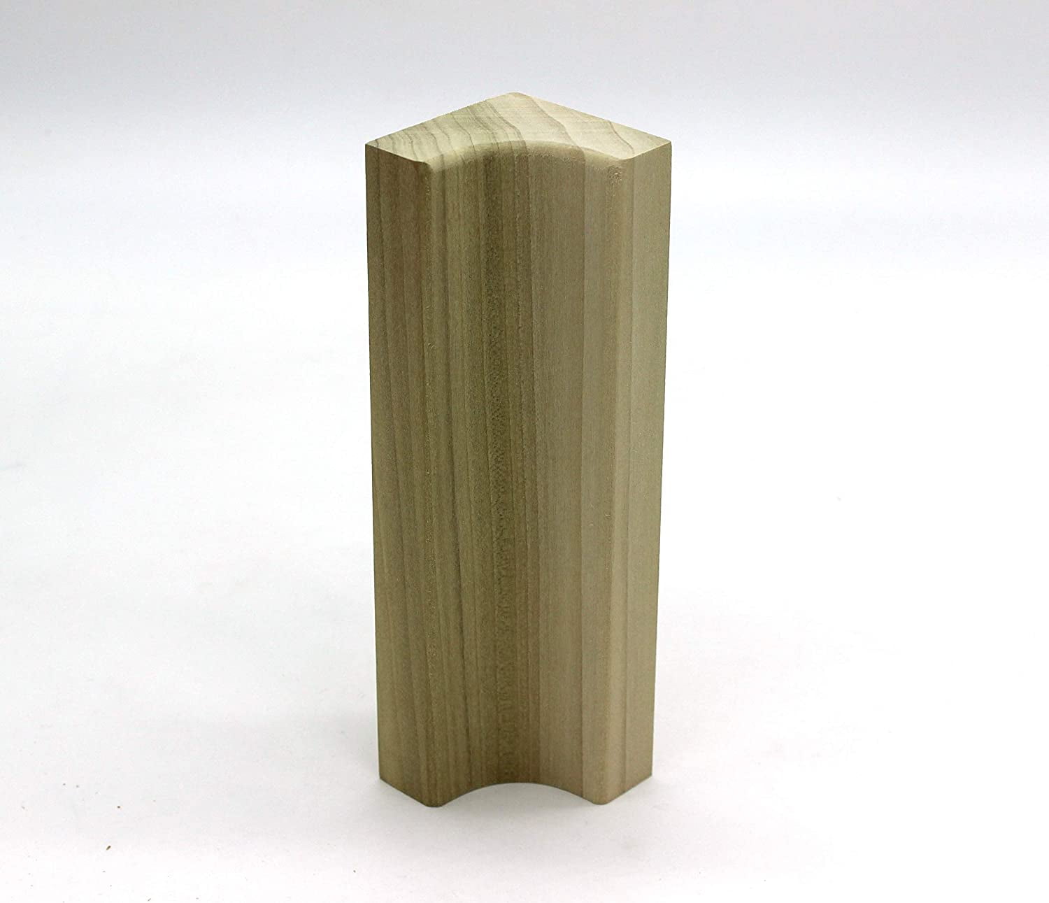 3/4" x 1 3/4" x 6" Poplar (Paint Grade) Hardwood Inside Corner Base ...