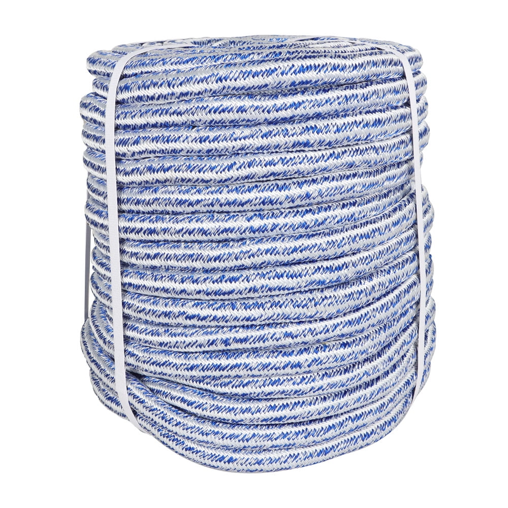 3/4" x 150' High Force Braided Polyester Arborist Tree Rope, 24 Strand ...