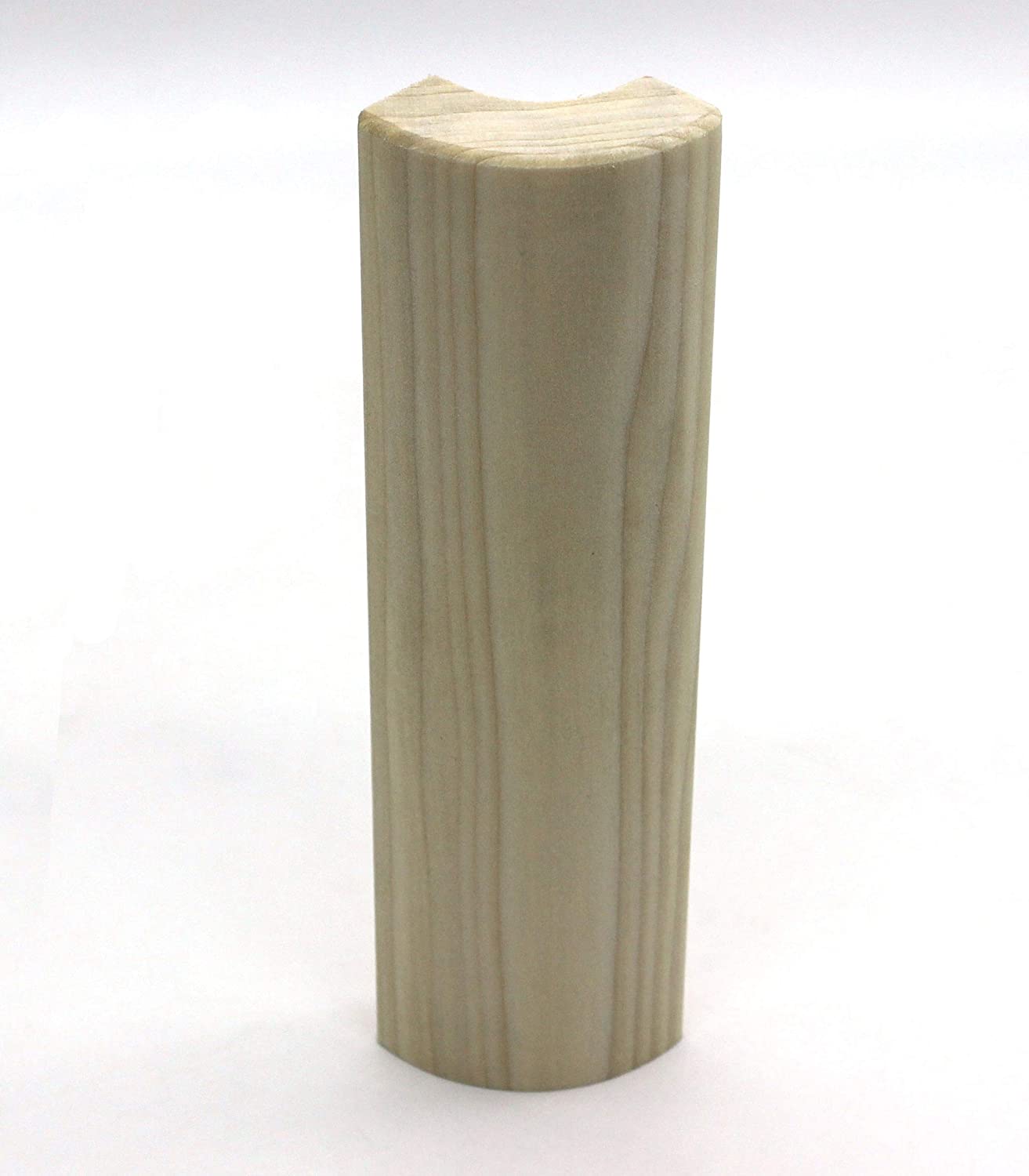 3/4" x 2 1/4" x 8" Poplar (Paint Grade) Hardwood Outside Radius Corner ...