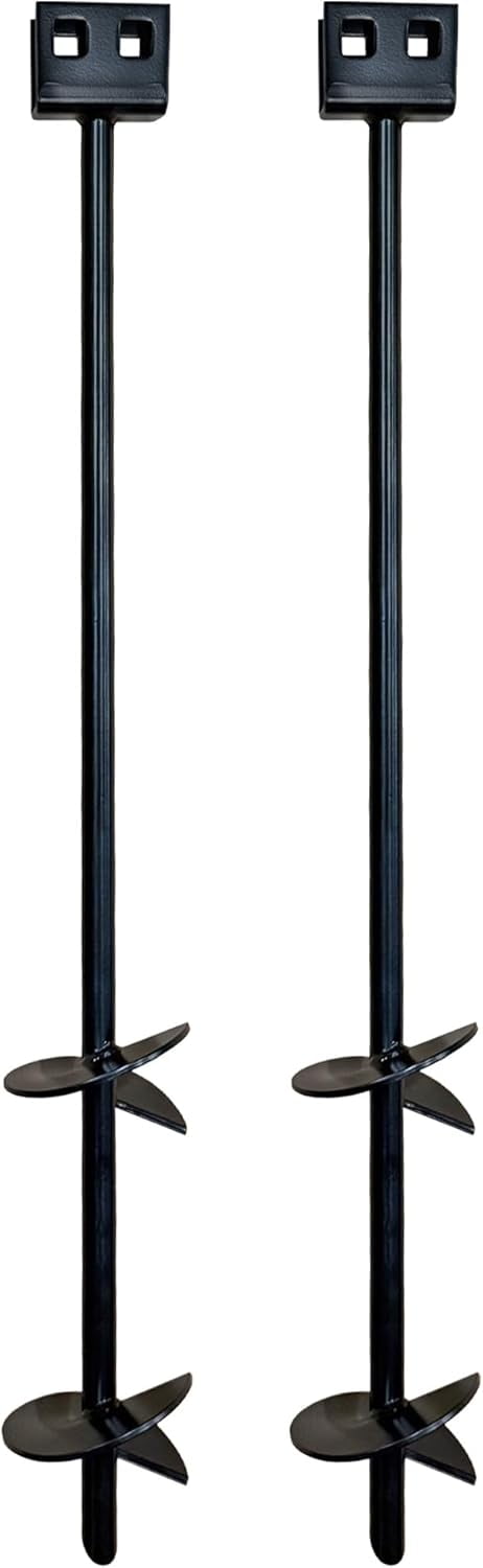 3/4" x 30" Mobile Home Double Disk Earth Auger Anchor, Heavy Duty Steel ...