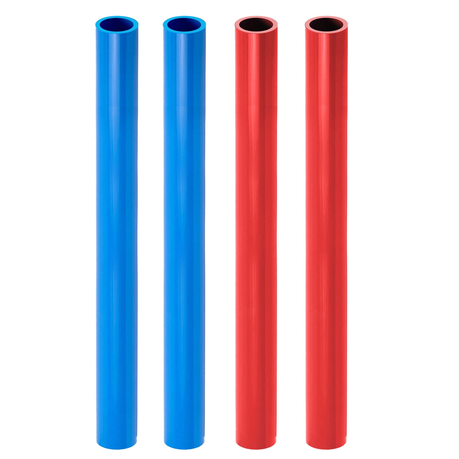 3/4" x 4 Ft PEX-B Tube Stick, Pack of 2 Red and 2 Blue Pex Tubing for ...
