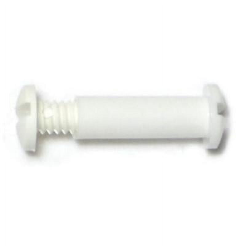3/4" x 47/64" White Plastic Posts with Screws BPP-039 (12 pcs ...