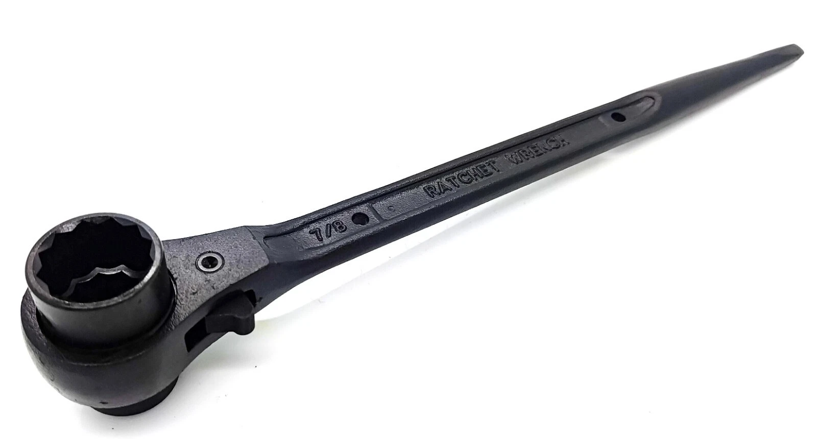 3/4" x 7/8" Dual Socket Ratchet Wrench tapered handle for aligning ...