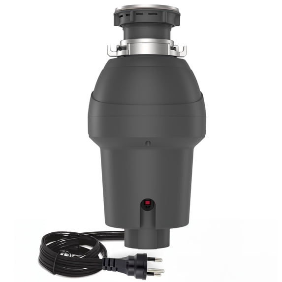 3/4HP Food Waste Disposer with Air Switch, 4-Stage Grinding 3500 RPM ...