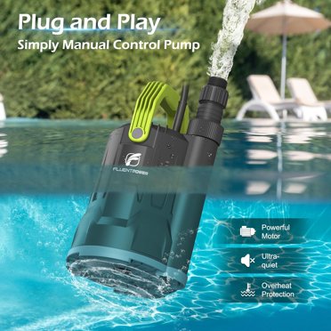 Flotec FP0S1775A IntelliPump? Water Removal Utility Pump, Auto On/Off ...