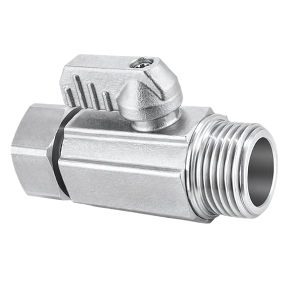 3/4Inch Male Female Thread Connector Brass Ball Valves Garden Hose Shut ...