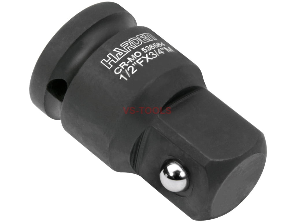 3/4Male to 1/2Female Impact Ratchet Wrench Socket Adapter Square Drive ...