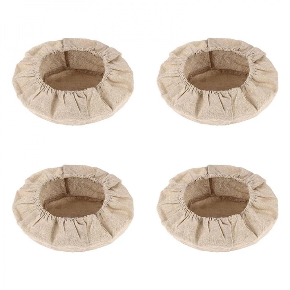 3/4Pcs Bread Basket Liner Cloth Set 9/10Inch Round Dough Fermentation ...