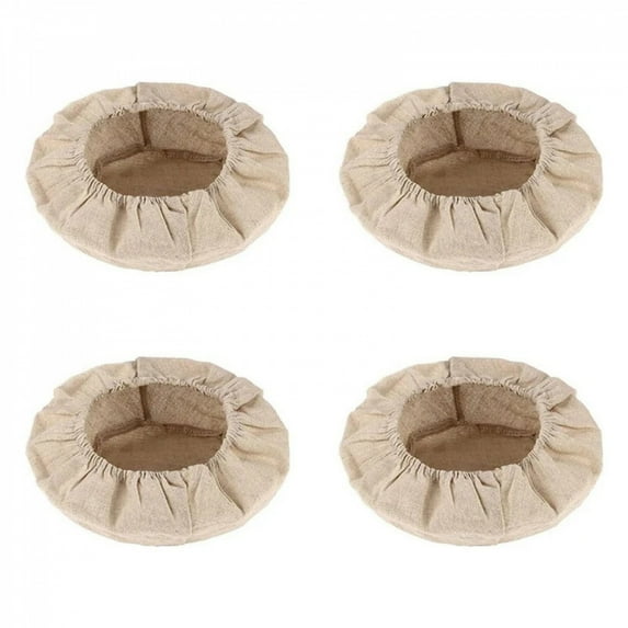 3/4Pcs Bread Basket Liner Cloth Set 9/10Inch Round Dough Fermentation ...