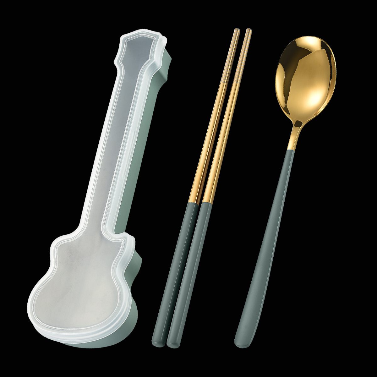 3/4Pcs Outdoor Silverware Set 304 Stainless Steel Dinnerware Set with ...