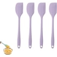 3-4Pcs Silicone Spatula Set Heat Resistant for Baking Cooking ...