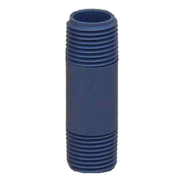 LASCO 207020BC Pipe Nipple, 3/4 in, IPS, PVC, SCH 80 Schedule, 2 in L ...