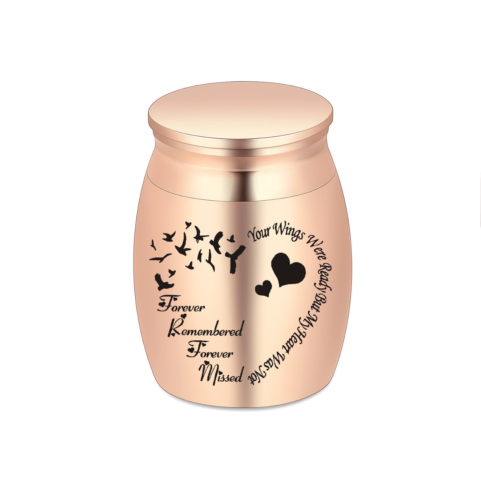 3*4cm Stainless Steel Extra Small Memorial Urn for Cremation Ashes ...