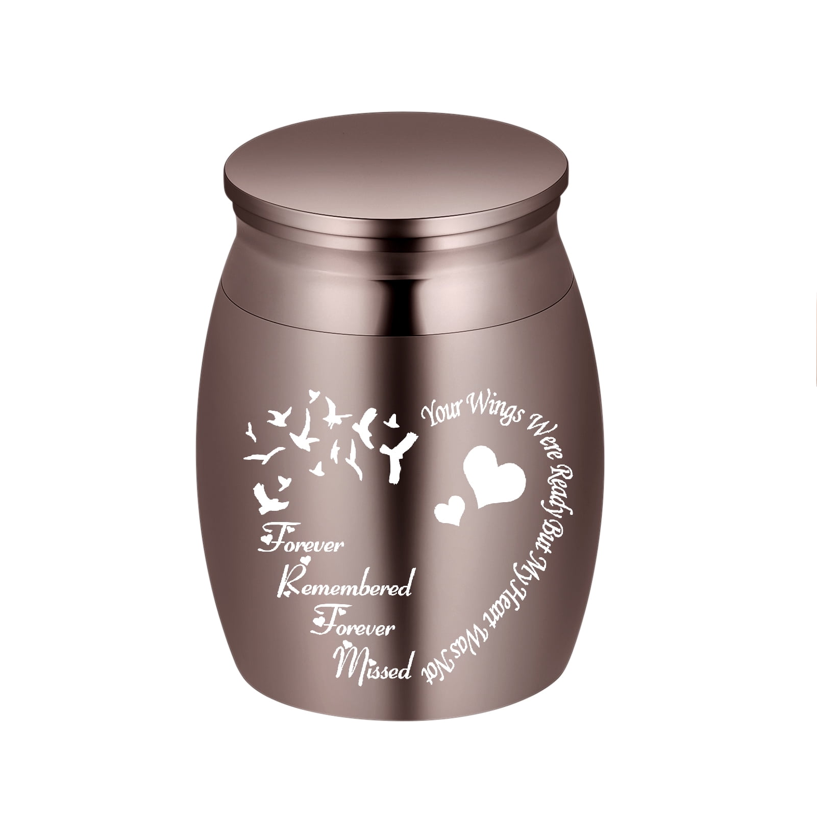 3*4cm Stainless Steel Extra Small Memorial Urn for Cremation Ashes ...