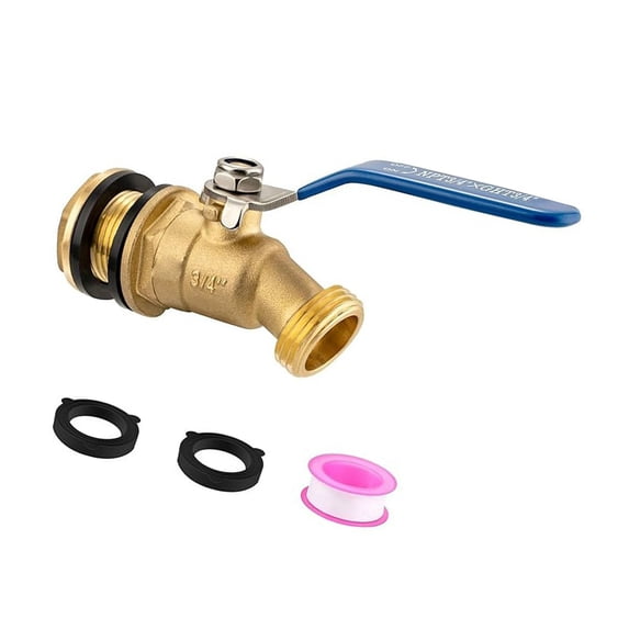 3/4inch Outlet x Inlet Brass Faucet Valves High Flows Water Spigot ...