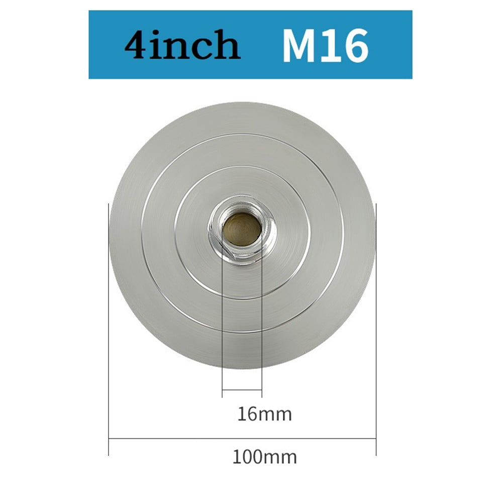 ~3/4inch PolishingPad Backer Pad~Aluminum Alloy Water Polisher~Sticky ...