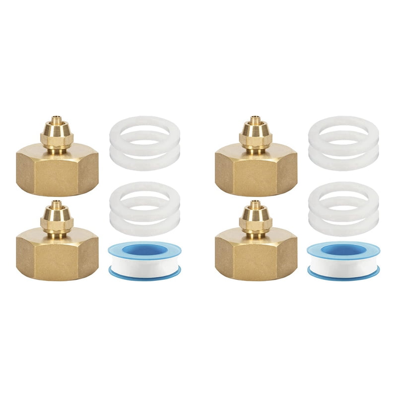 3/4inch to 1/4inch Hose Adapter Garden Brass 1/4inch to Irrigation Hose ...