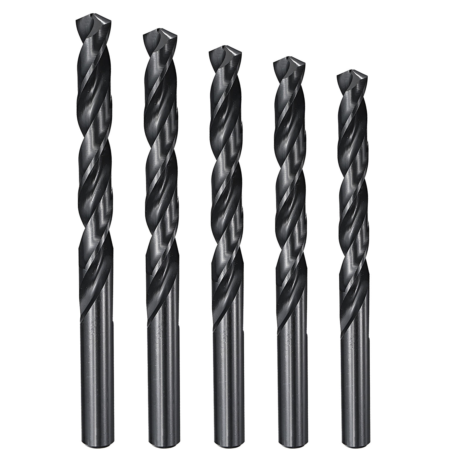 3.4mm-7.9mm Drill Bit Set, Jobber Straight Shank Bits Kit M2 High-Speed ...