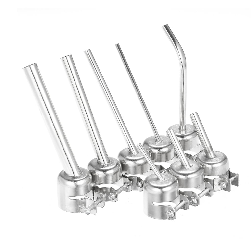 3/5/6/8/10mm Universals Heat Guns Nozzle Hot Air Guns Heat Resisting 45 ...