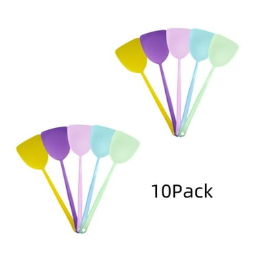 Chef Craft Select Plastic Fly Swatter, 18 inch 3 Piece Set, Purple ...