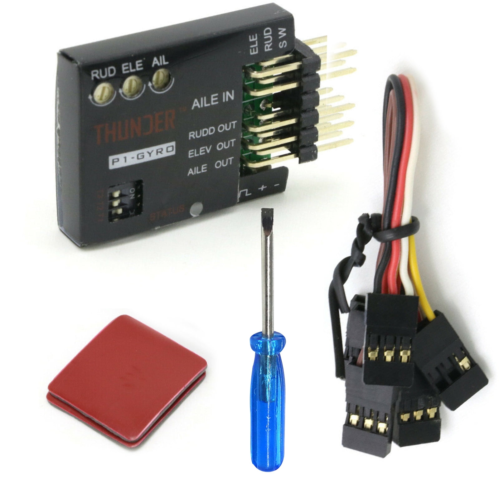 3.5-6V 3-Axis Flight Controller Drone Stabilizer System Gyro For FPV RC ...