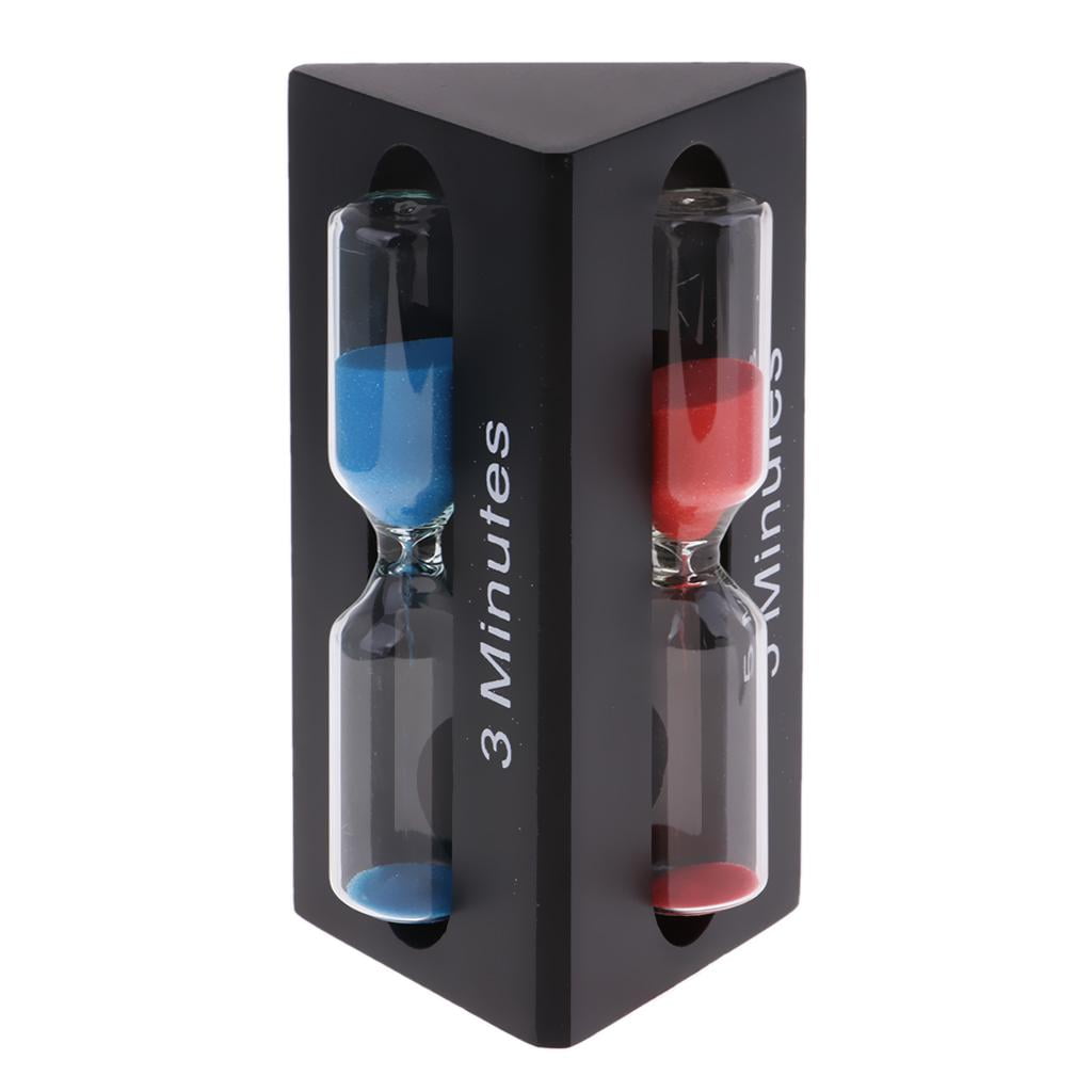 3/5/7 Minutes Sand Clock Hourglass Brushing Timer Kitchen Timer , black ...