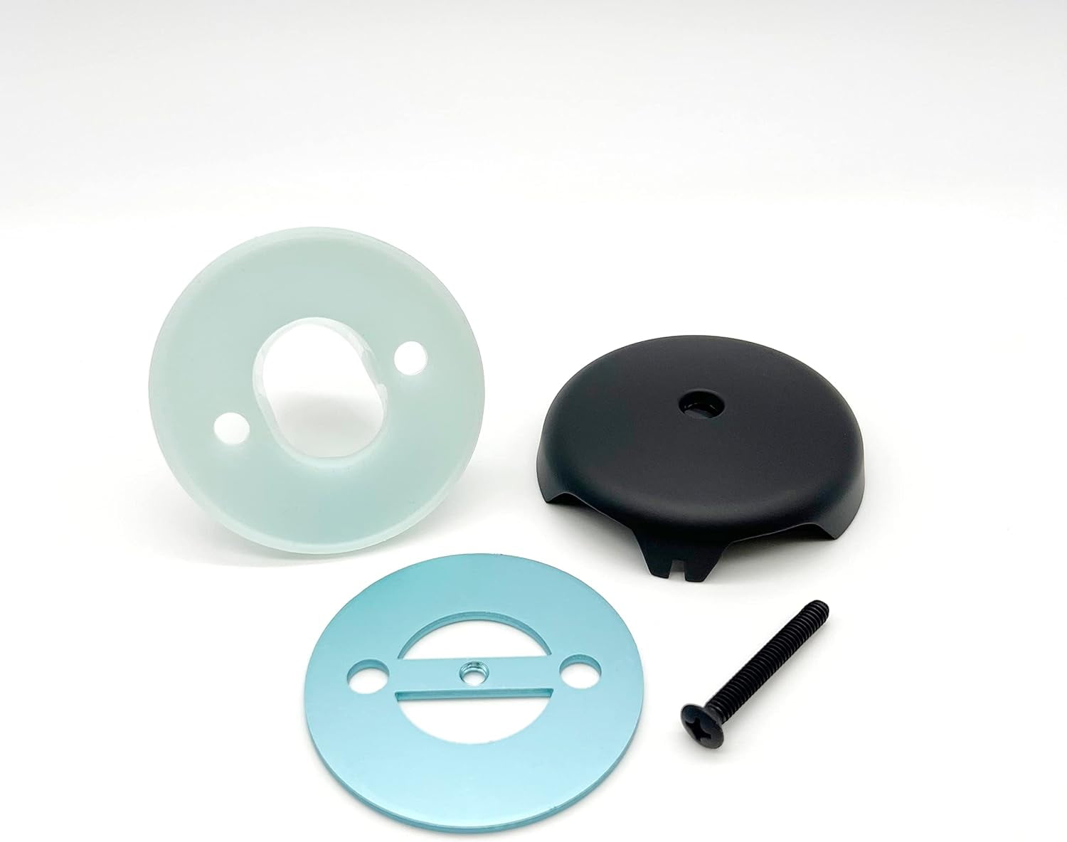 3-5/8"" Overflow Gasket Kit with Overflow Cover for Stopping Tub Leaks ...